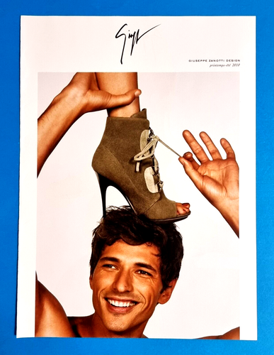 Footwear Double Side Magazine Print AD - Women Fashion Long Legs High ...