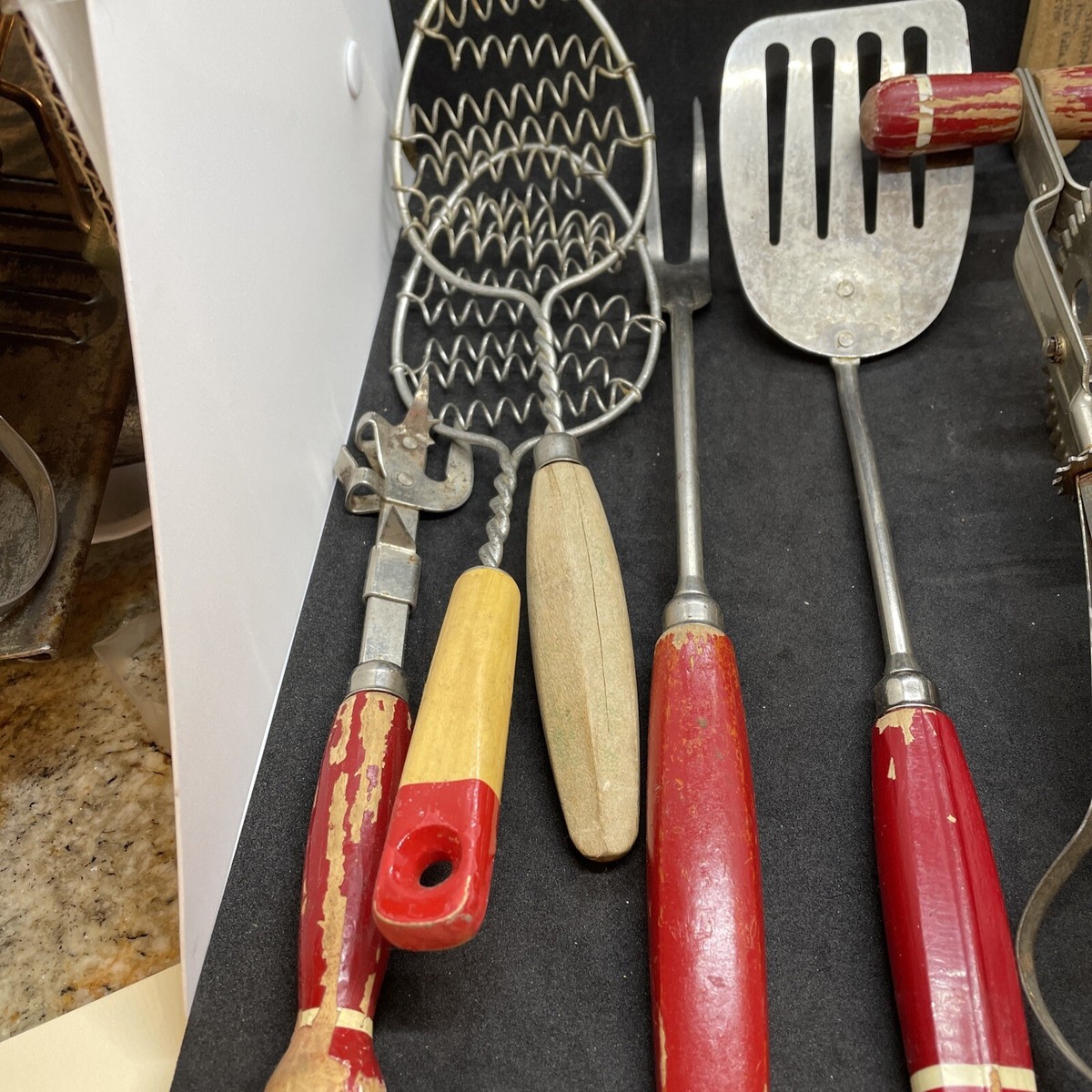 Antique Kitchen Utensils Identification Sold At Auction: Collection