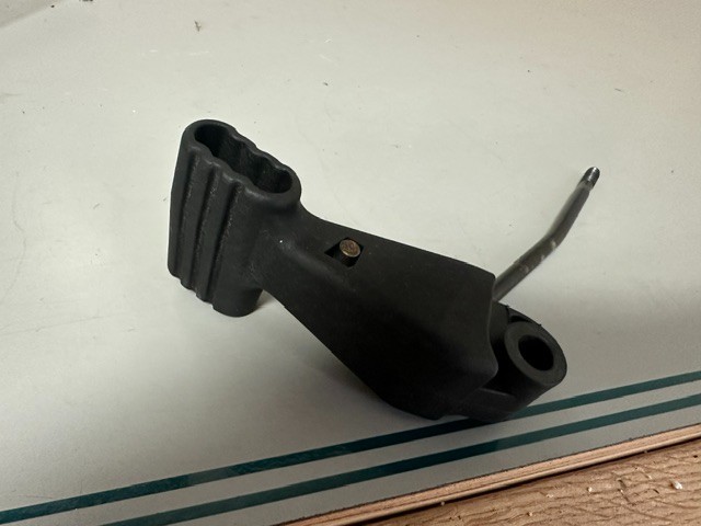 Evinrude Johnson 338206 Shift Handle Control Lever Black Genuine OEM ...
