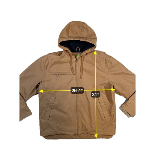 G Hard Wear Canvas Work Outdoor Jacket Brown Men’s XL | eBay