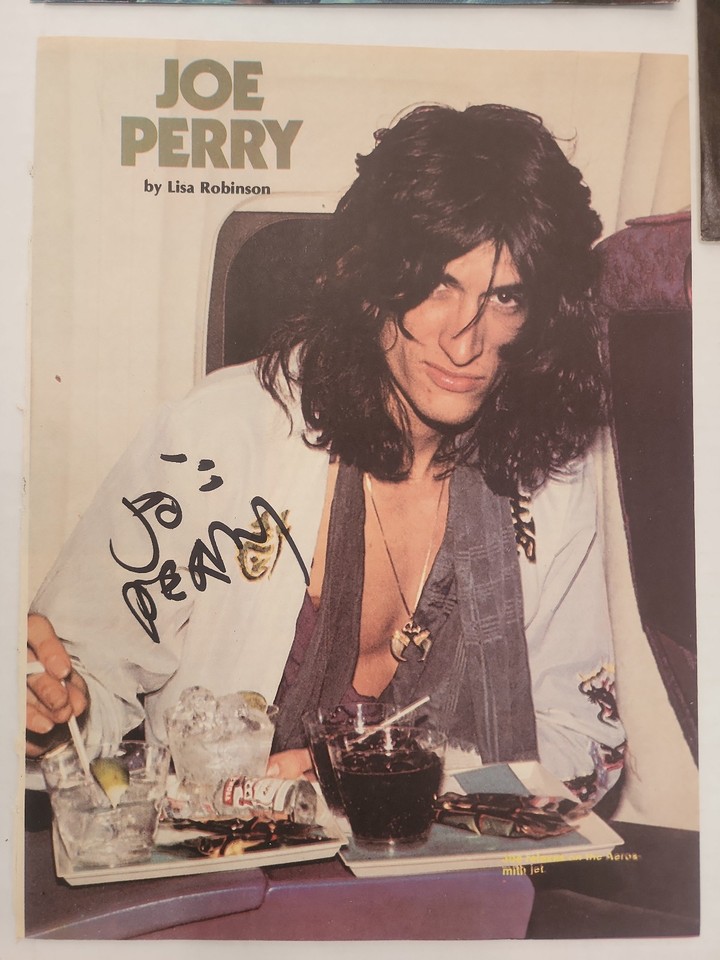 Aerosmith Band Signed Autograph Lot Steven Tyler, Joe Perry | eBay