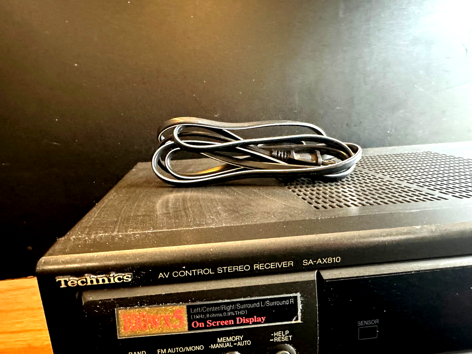 Technics SA-AX810 receiver surround sound one owner | eBay
