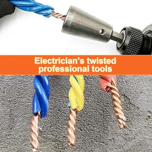 Wire Twisting Tool Wire Stripper Easily Wire Splicing for Electrical ...
