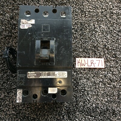 Circuit Breakers - Breakers 3 Pole 200 Amp 600V