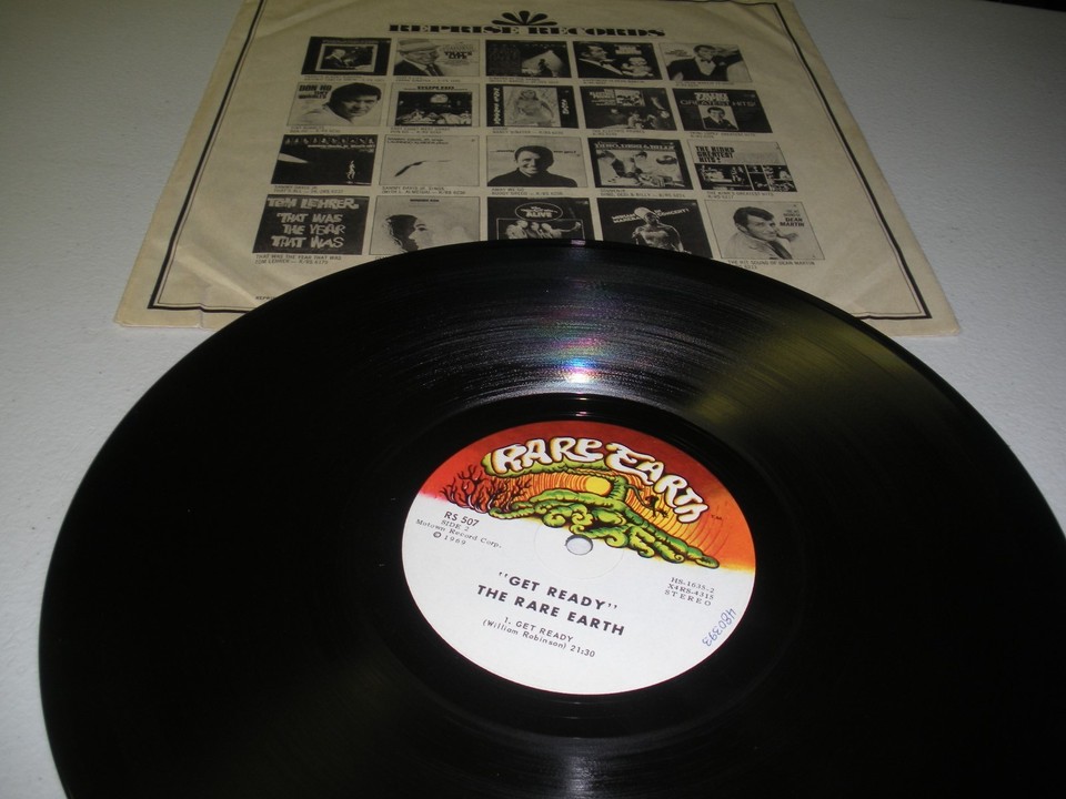 Rare Earth LP White Label Promo 1969 VG+/VG+ Rare Earth Label RS507 ...