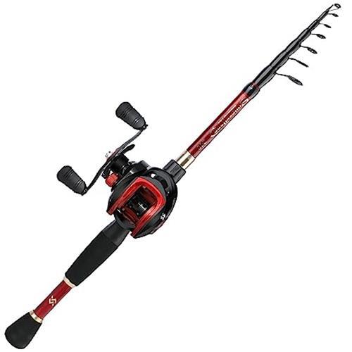 Sougayilang Baitcaster Combo Fishing Rod and Reel Full Set (1.8M) +Free ...