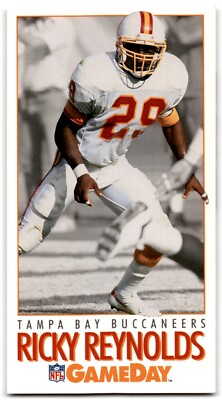 1992 GameDay Ricky Reynolds Tampa Bay Buccaneers #305 | eBay