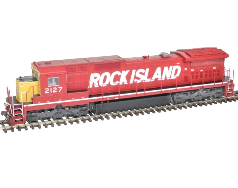Atlas ~ HO Scale ~ Rock Island ~ Dash 8-40C #2127 ~ Master DC Version ...