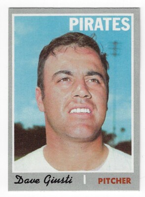 1970 Topps Set Break #372 Dave Giusti | eBay