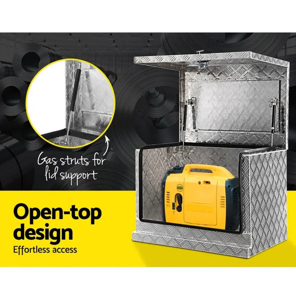 30"X20"X24" Aluminium Generator Tool Box Camper Caravan Ute Car Truck ...