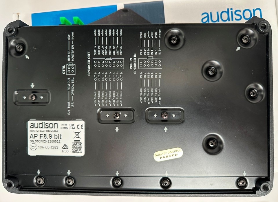 AUDISON Prima FORZA AP F8.9 bit and DRC MP Advanced Remote Control, New Open Box | eBay