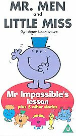 Mr Men - Mister Impossible's Lesson And Five Other Stories (VHS, 2002 ...