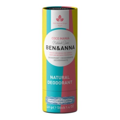 Ben&Anna DEODORANT STICK COCO MANIA Vegan 40 gr | eBay.de