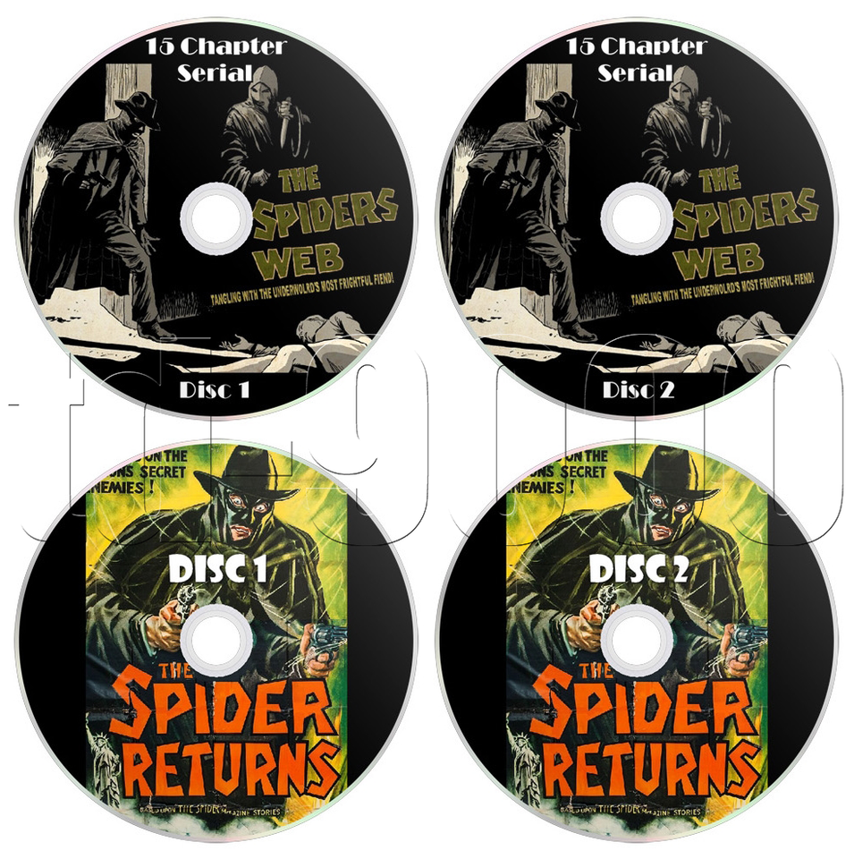 The Spider's Web + Spider Returns Movie Serial Cliffhanger Collections ...