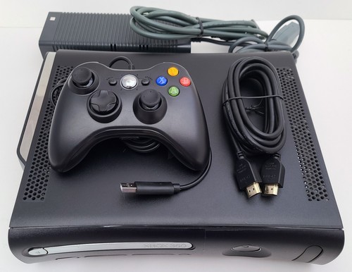Microsoft Xbox 360 ELITE Go Big Core Black Video Game Console System ...