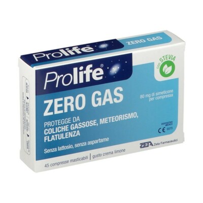ZETA FARMACEUTICI Prolife Zero gas - Protection from meteorism 45 ...