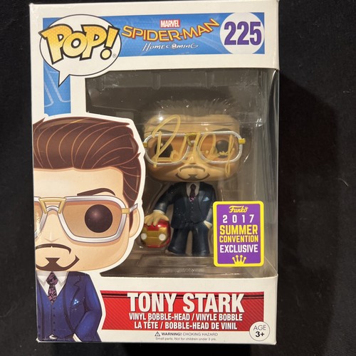 Robert Downey Jr Signed Tony Star Funko Pop Avengers 2017 Exclusive ...
