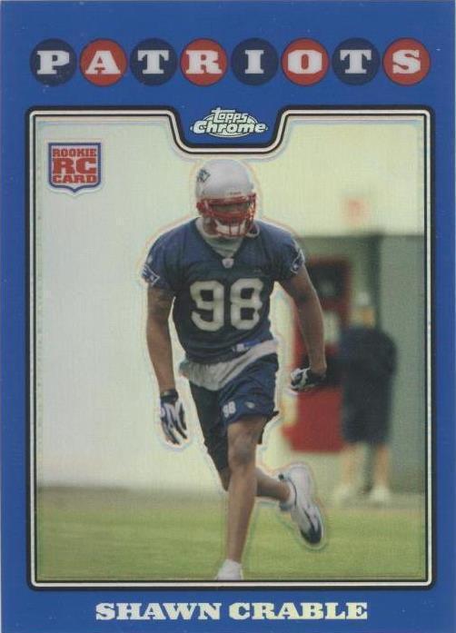 2008 Topps Chrome - Shawn Crable #TC258 Blue Refractor (RC) for sale ...