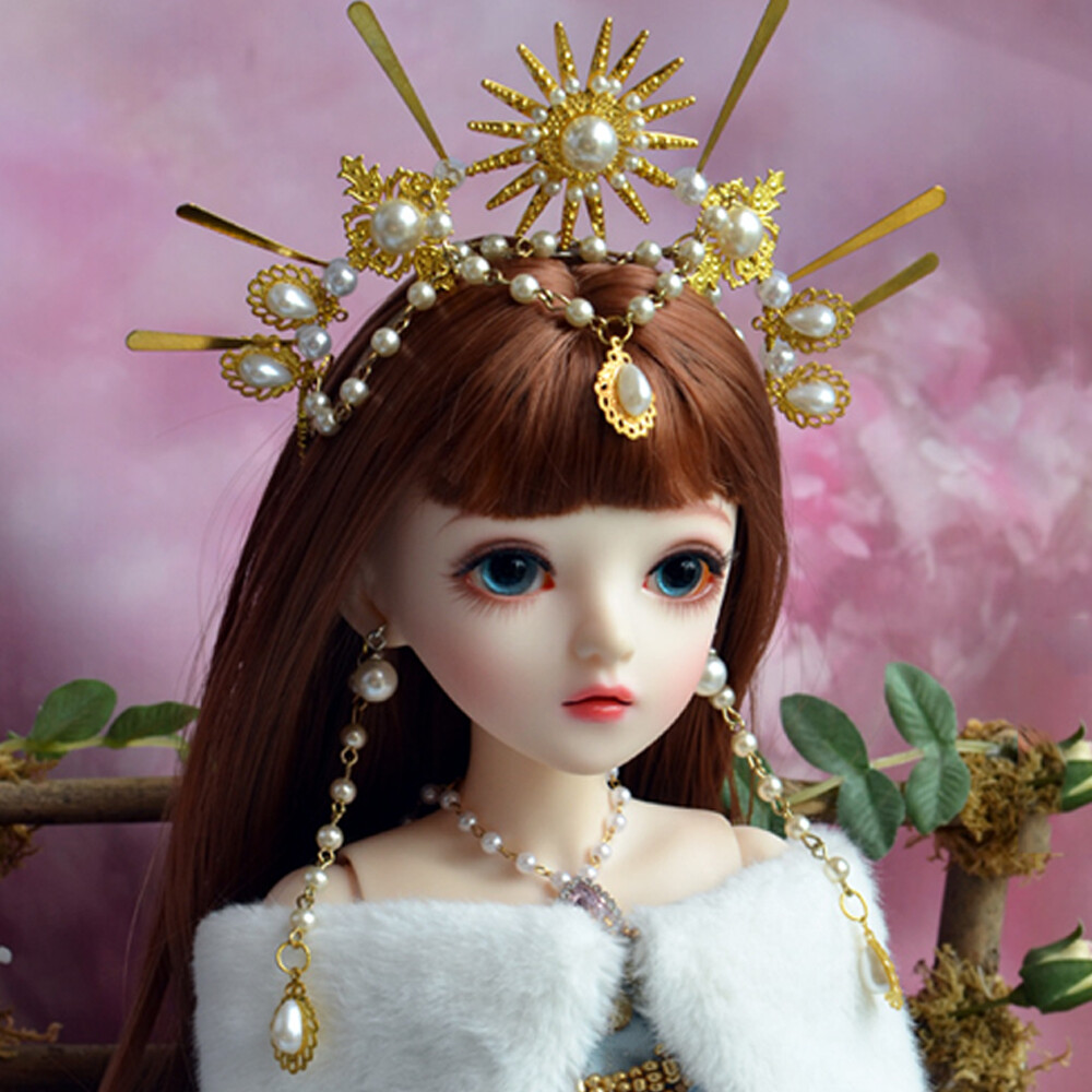 1/3 BJD Doll Full Set with 24" Doll Female Body Dress Shoes Wigs ...