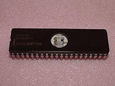 1x Intel D8749H UV Erasable 8-Bit Programmable Microcontroller Ceramic ...
