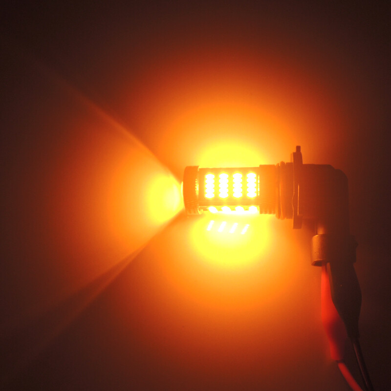 2pcs Amber Yellow 9006 HB4 LED Fog Light Bulb Car Truck Fog Driving ...