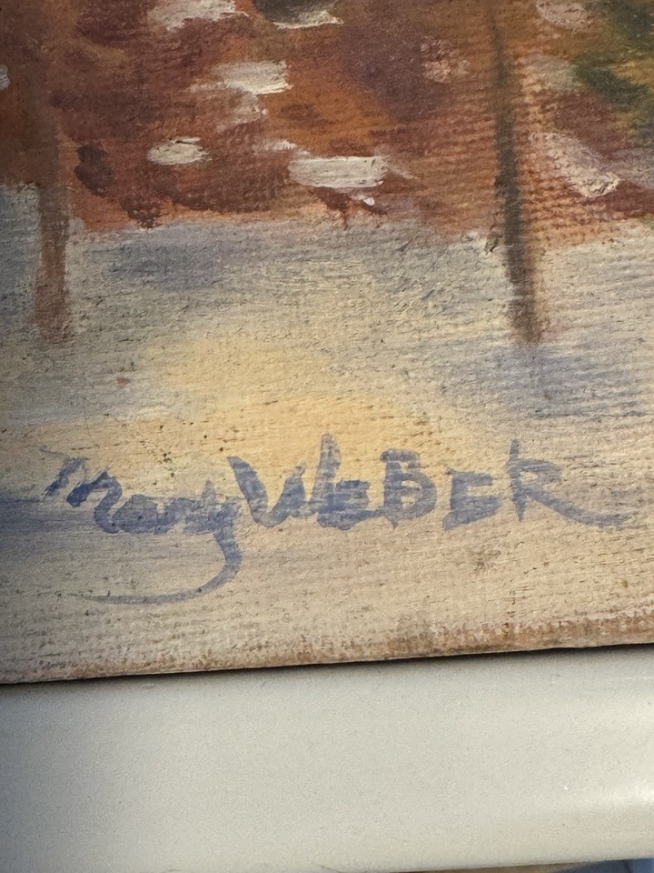 Bucks County Oil Painting By Mary Weber | eBay