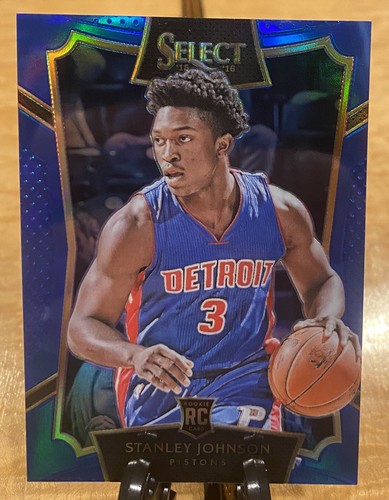 💎2015-16 Select Concourse Blue Holo Prizm /249 Stanley Johnson #89 ...
