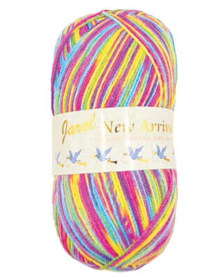 New Arrival Yarn DK Wool Double Knitting Random Multi-coloured 315 ...