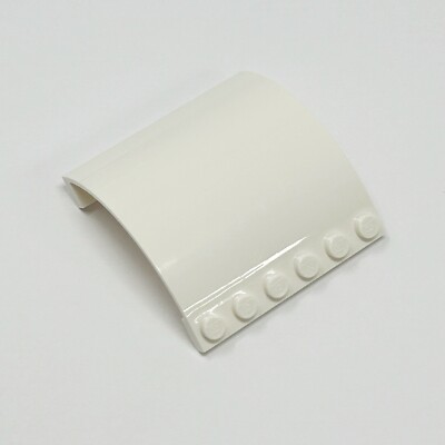 5065 LEGO Parts Panel 6x5x3 Curved Top New WHITE (1) | eBay