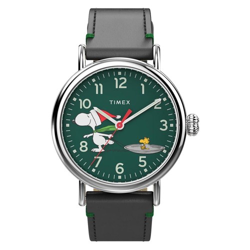 Timex Peanuts Snoopy Woodstock Ice Skating Special Edition Watch ...