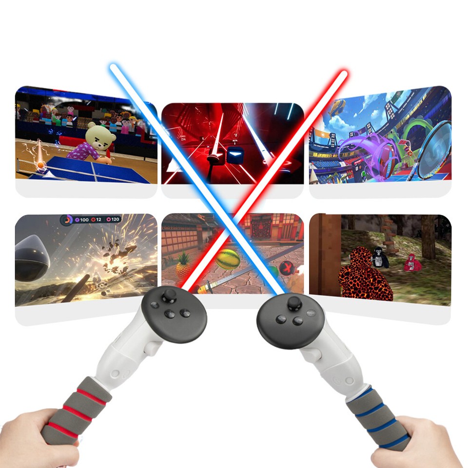 VR Extension Grip Enhance VR Game Experience for Meta Quest 3S/Quest 3 ...