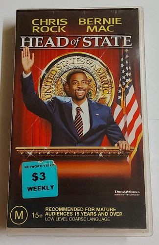 VHS HEAD OF STATE • DREAMWORKS HOME ENTERTAINMENT | eBay Australia