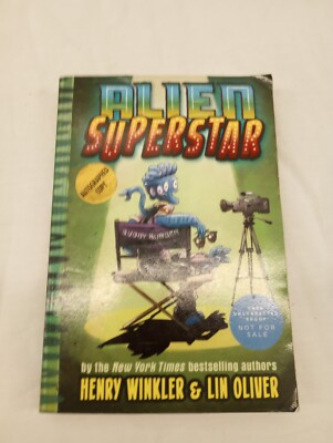 HENRY WINKLER & Lin Oliver Book Alien Superstar | eBay
