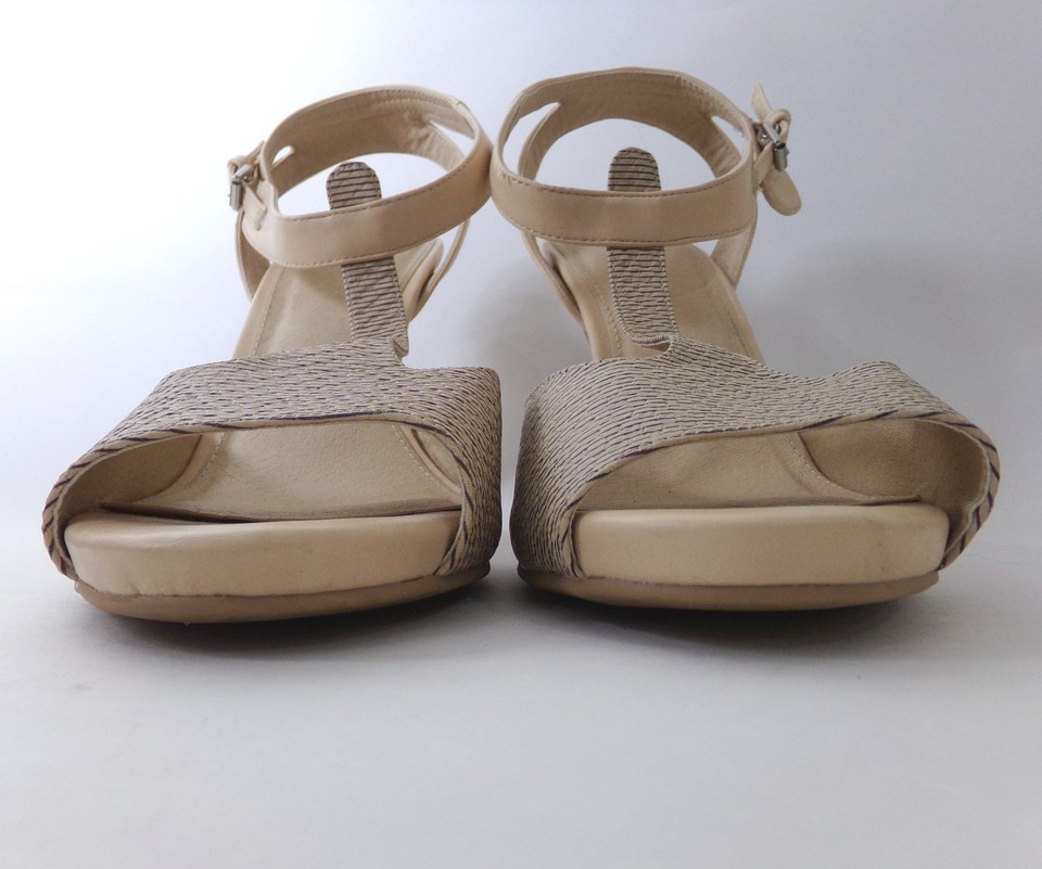 CATO Womens Brown Beige Tan Open Toe Heels SIZE 10M Sexy Cute Shoes | eBay