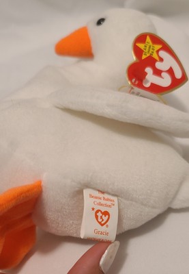 TY Beanie Baby "Gracie the Swan" 1996 w/ Original - Tag *s | eBay