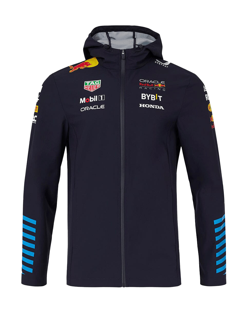 Red Bull Racing F1 2024 Team Rain Jacket- Navy