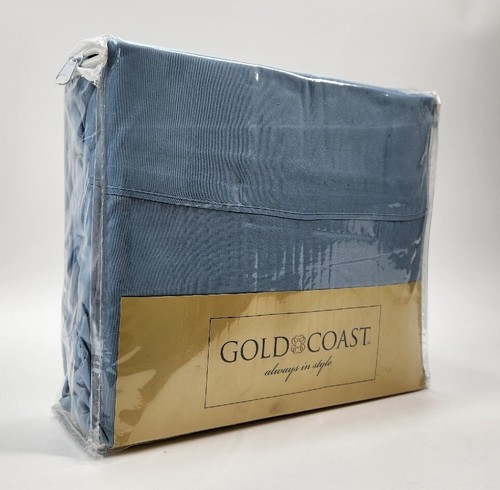 Gold Coast Blue Sure Fit 4 Piece Polyester Queen Sheet Set | eBay