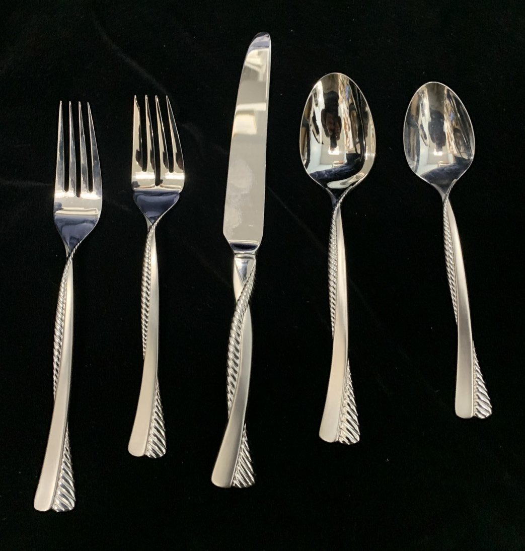 Yamazaki Cordagio Ice - 5 piece settings Toffolon Stainless Steel-Brand ...