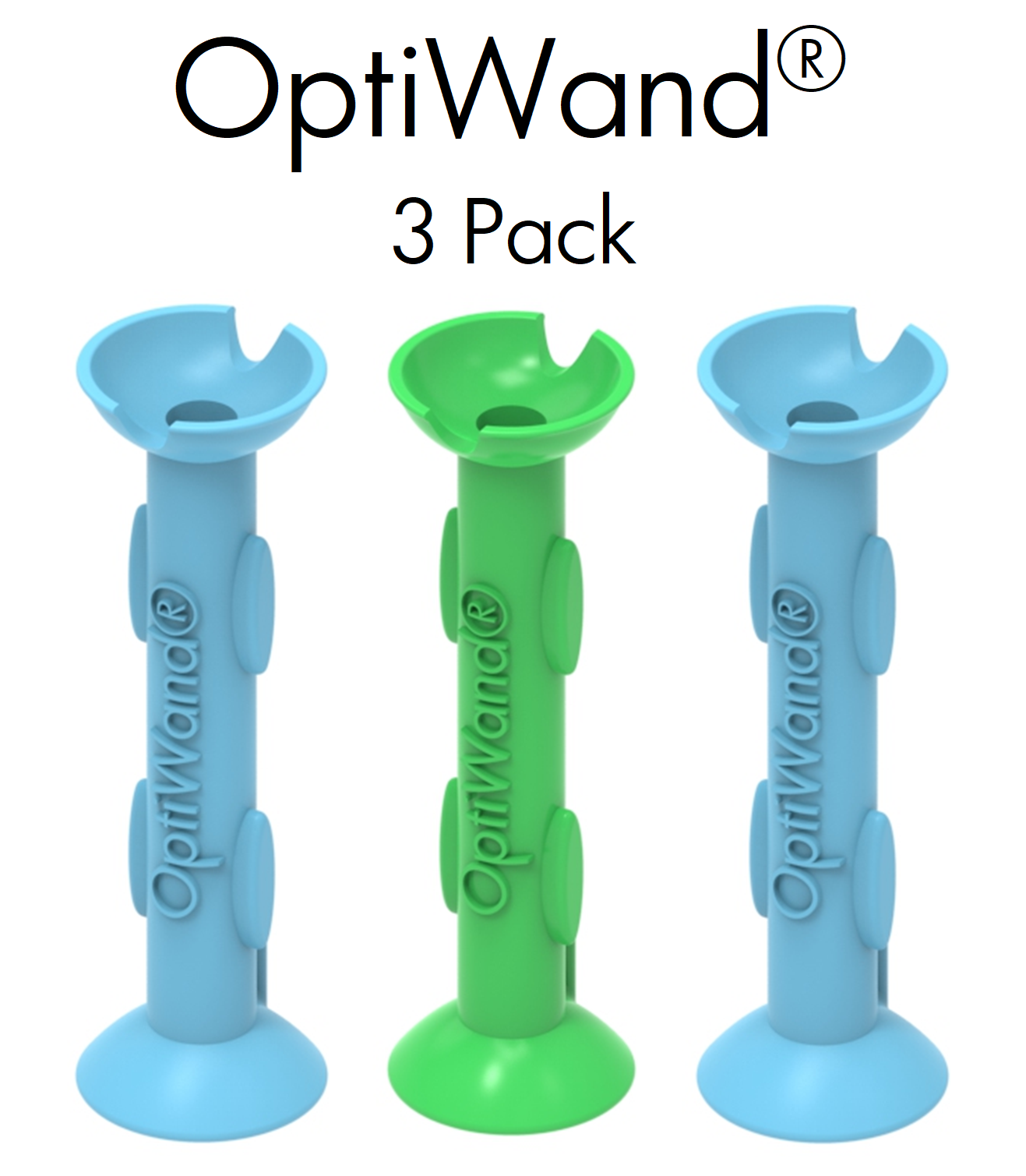 OptiWand 3 Pack Soft Contact Lens Insertion Removal Tool. All Eye Lens ...