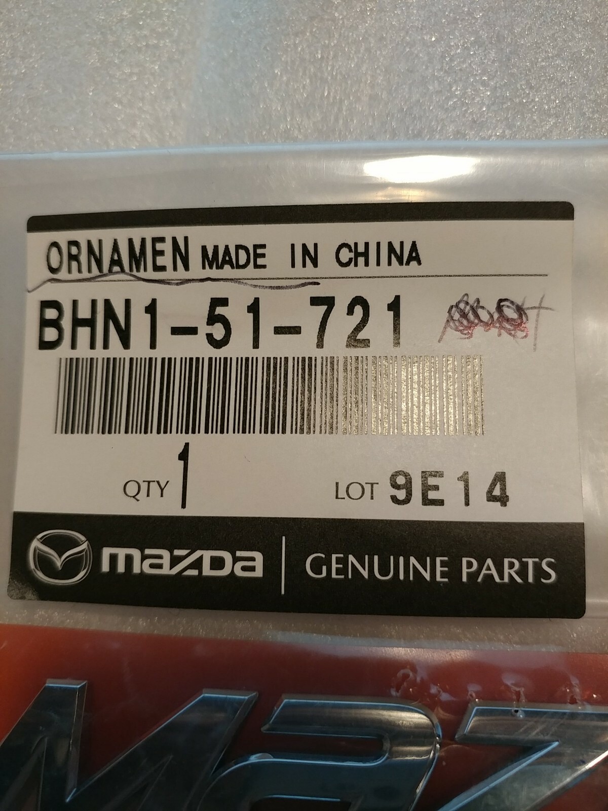 Mazda 3 Letters Chrome Nameplate Emblem Badge OEM for sale online | eBay