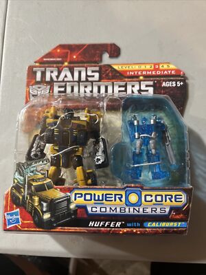 Transformers Power Core Combiners Huffer with Caliburst Action Figures ...