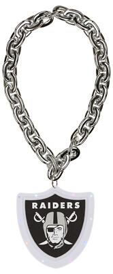 FOCO NFL Las Vegas Raiders Team Big Logo Light Up Chain | eBay