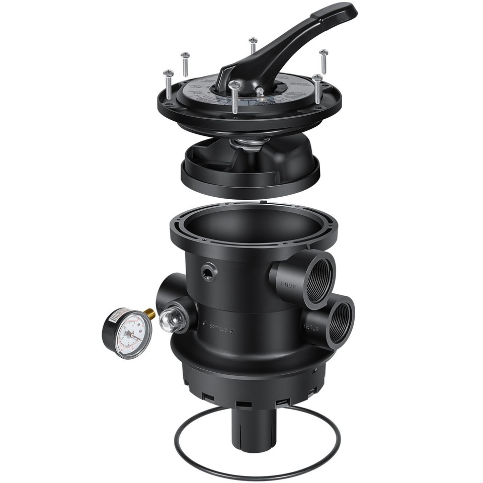 For Hayward SP0714T VariFlo Top Mount Multiport Valve Pro & VL Sand ...