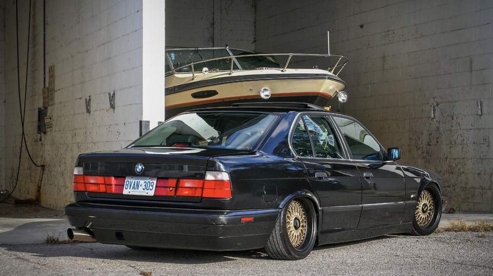 BMW E34 EURO Heckblende License Plate Trunk M5 540i 535i 530i 525i 518i | eBay