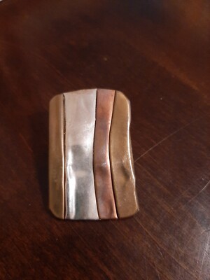 Modern Lazaro G Tri Tone - Sterling, Solid Brass, Copper, Gutierrez ...