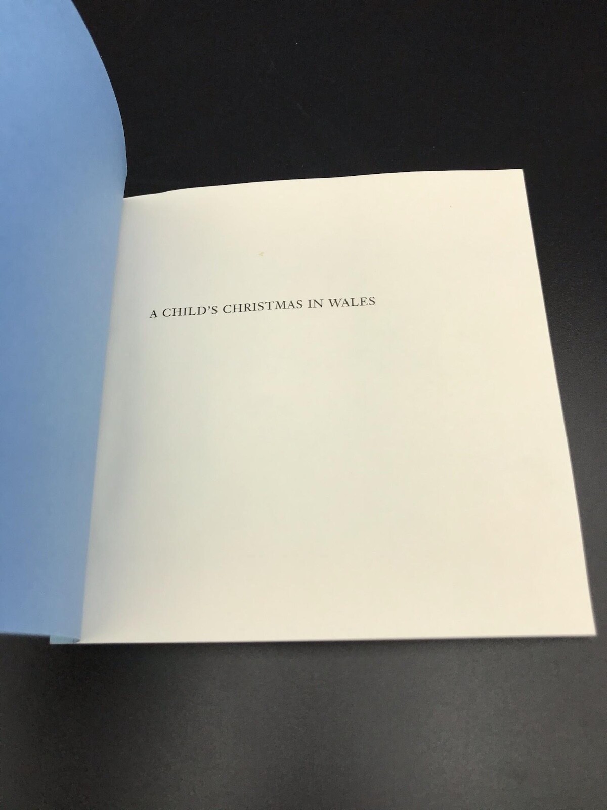 A Childs Christmas in Wales by Dylan Thomas Ellen Raskin New Direction ...