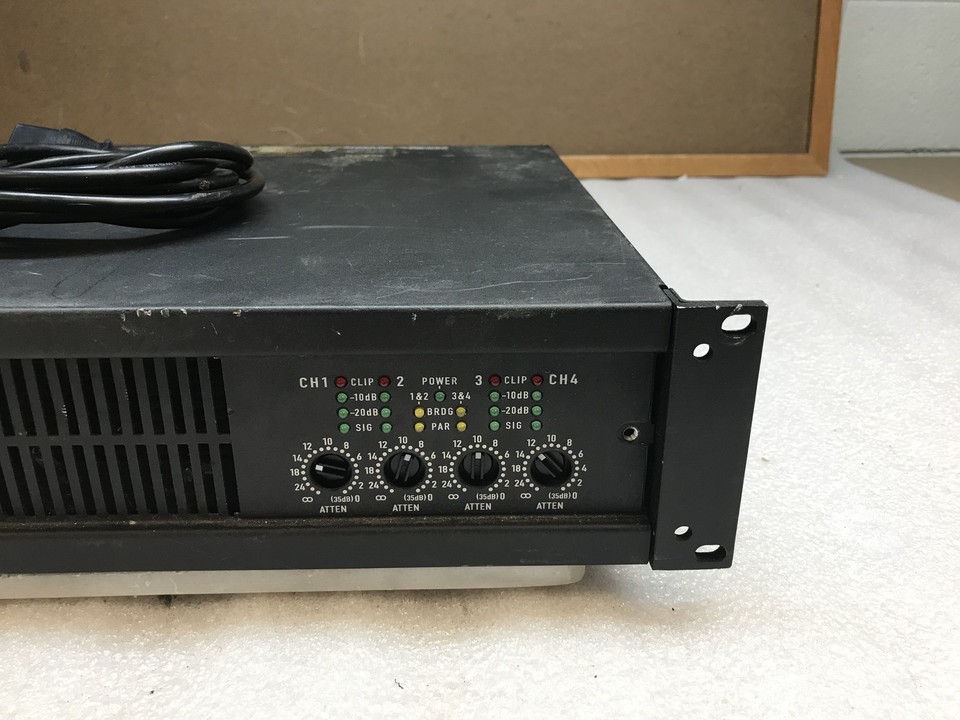 QSC CX204V 4-Channel Professional Rack Mountable Power Amplifier - Read ...
