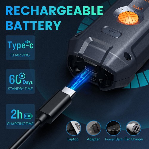 Pet Gentle Dog Training Tools anti Bark Device Handheld Ultrasonic Dog ...