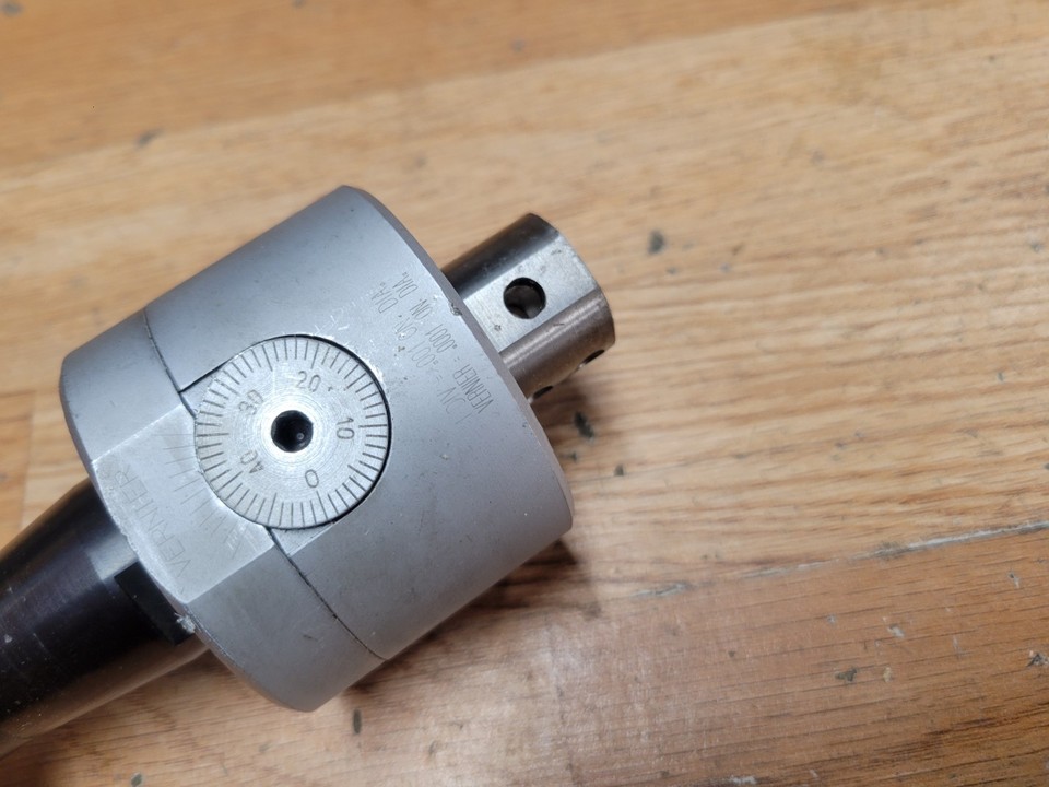 ERICKSON KENNAMETAL TENTH SET BORING HEAD 1/2 " CAP W/ R8 SHANK | eBay