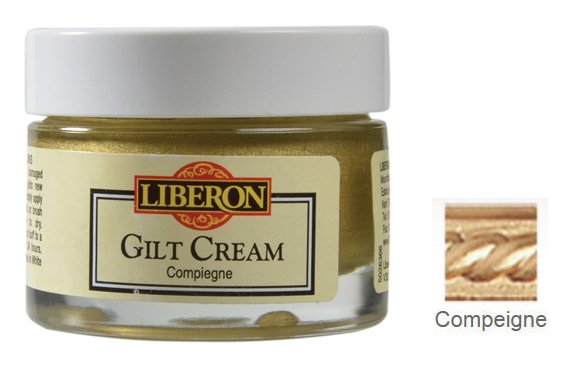 Liberon Gilt Cream Compeigne 30ml Retouch Damaged Gilding or Gild New ...